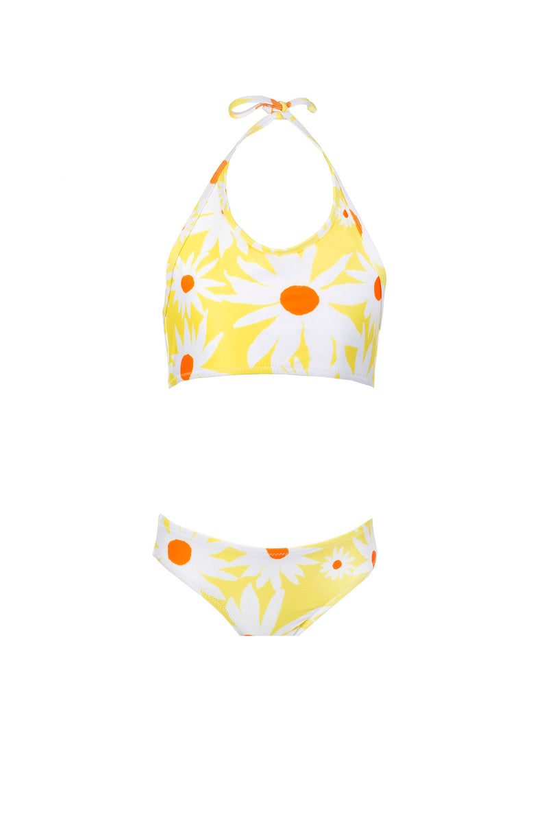 Kids Emma Halterneck Bikini | Daisies – MARCH